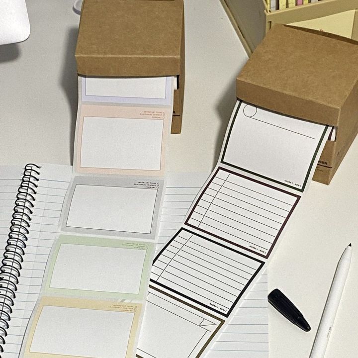 Ohaya 丨250 sheets Pull-Out Sticky Notes Key Memo notepad Strong ...