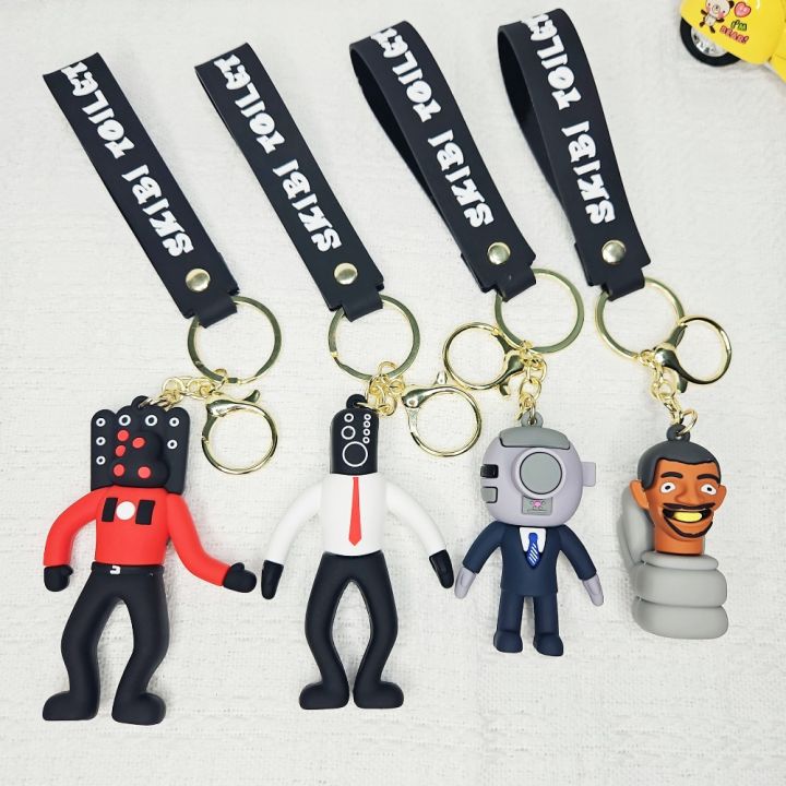 HELGA TV Man Camara Man Skibidi Toilet Keychain Skibidi Bop Bop Skibidi ...