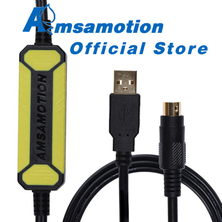 USB-SC09-FX FX-USB-AW สำหรับ Mitsubishi FX0N FX1N FX2N FX0S FX1S FX3U ...