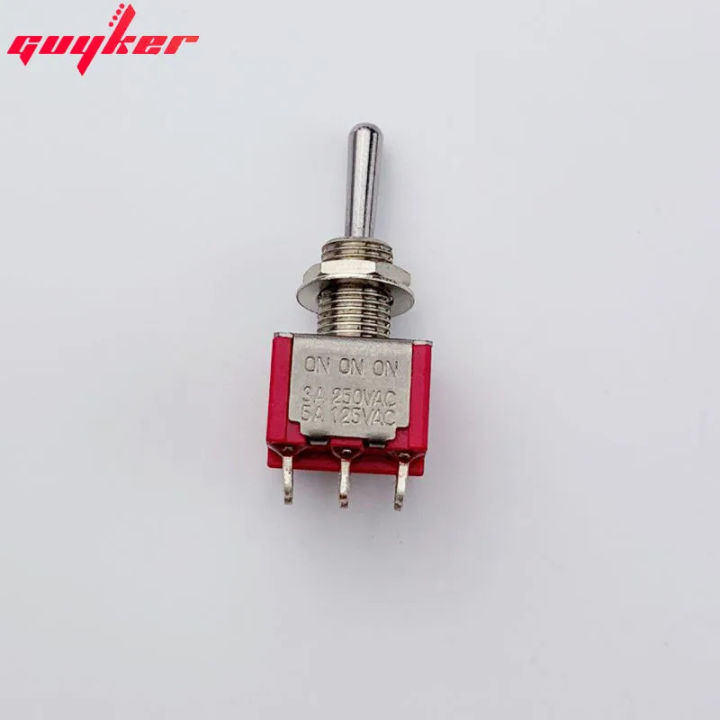 Guitar Mini Toggle Switch 3 Position ON/NO/ON 6 PIN Car/Boat Switches ...