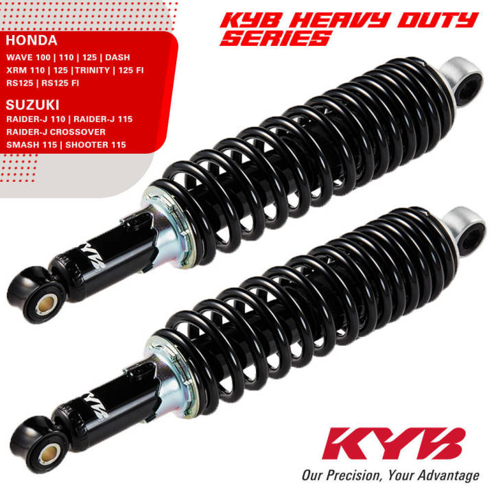 KYB Premium Shock Absorber for Honda Wave 100/ Xrm110/ Suzuki Raider J 110/ Smash 115/ Shooter ...