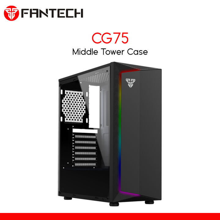 Fantech Desktop Case CG75 RGB Middle Tower Desktop Case | Lazada