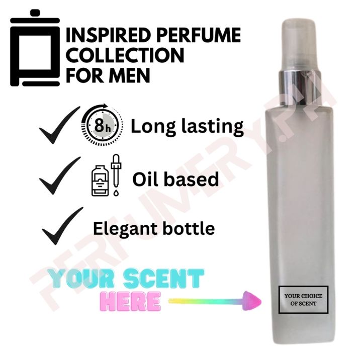 BEST SELLING PERFUME FOR MEN 55ml Oil Based Collection by Perfumery.ph ...