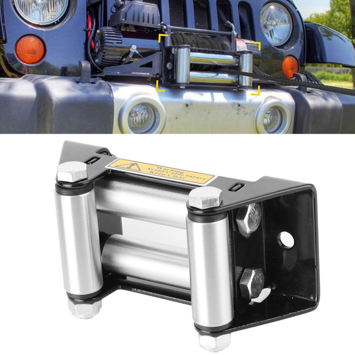 Side by Side Winch Cable Roller Fairlead Heavy Duty 125mm/5in Hole ...