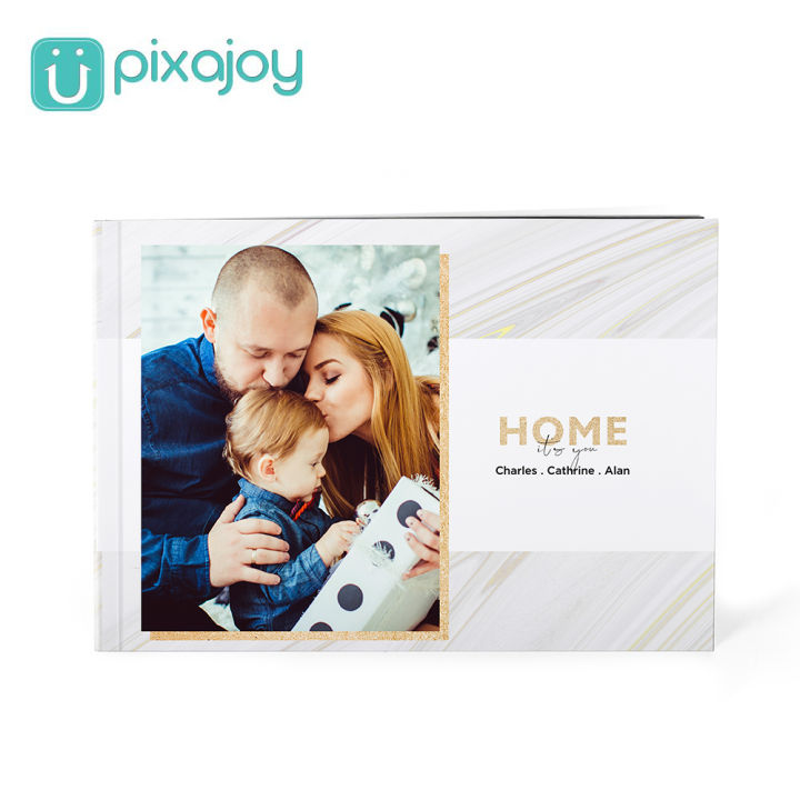 Softcover 8.5" x 11" Portrait / Landscape Photo Book with Full ...