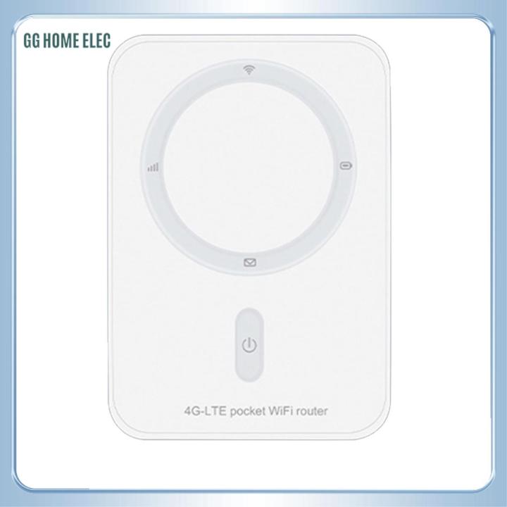 HOME ELEC-4G LTE Router 150Mbps Wireless Portable Modem 1800mAh Pocket ...