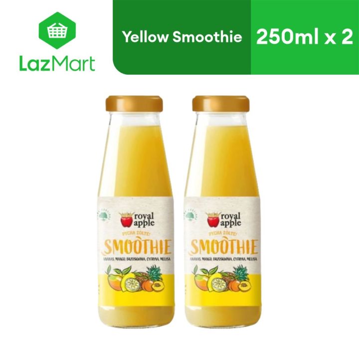Royal Apple Yellow Smoothie 250ml - Pack of 2 | Lazada PH