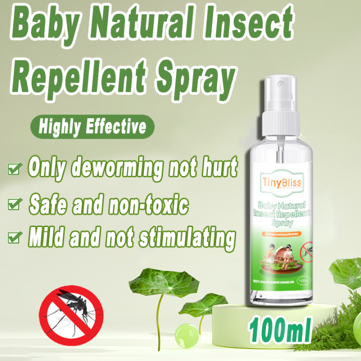 TinyBliss Baby Insect Spray for Kids Babies Infants Deet-Free Allergy ...