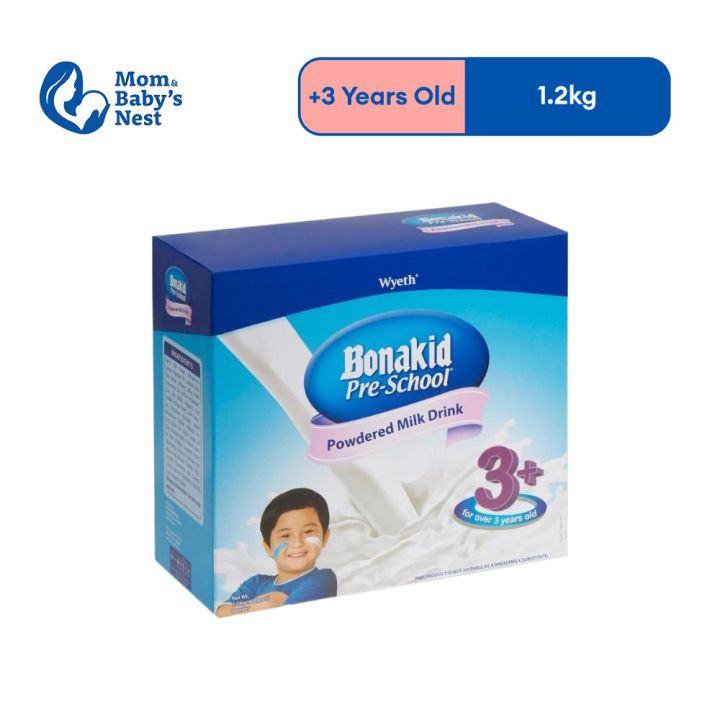 Wyeth® BONAKID PRE-SCHOOL® 3+ Stage 4 Powdered Milk Drink for Children ...