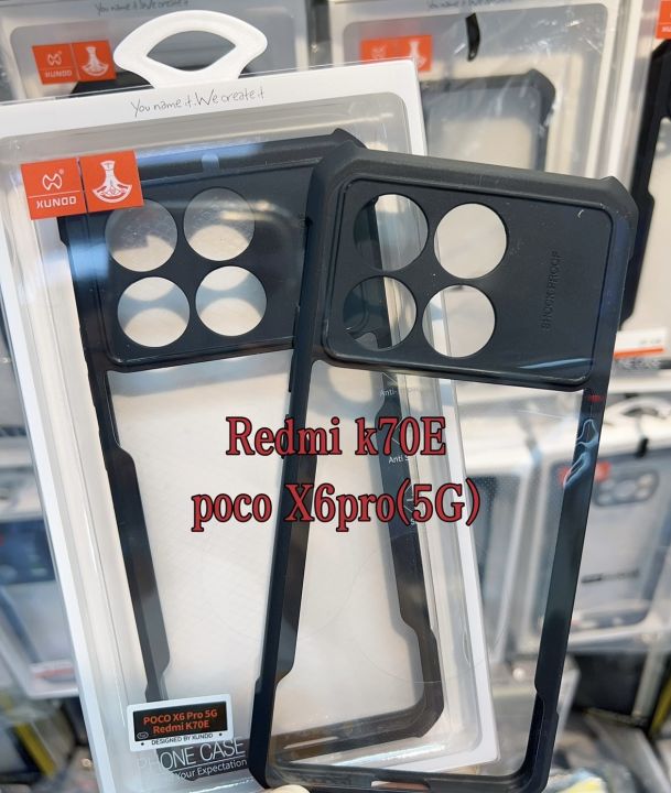 ของแท้ 100% Redmi K70E/Xiaomi Poco X60 Pro 5G XUNDD เคสของแท้เคสกัน ...
