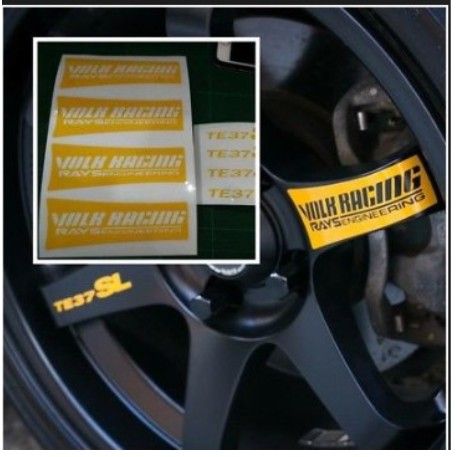 RAYS VOLK RACING TE37 SL RIM STICKER | Lazada