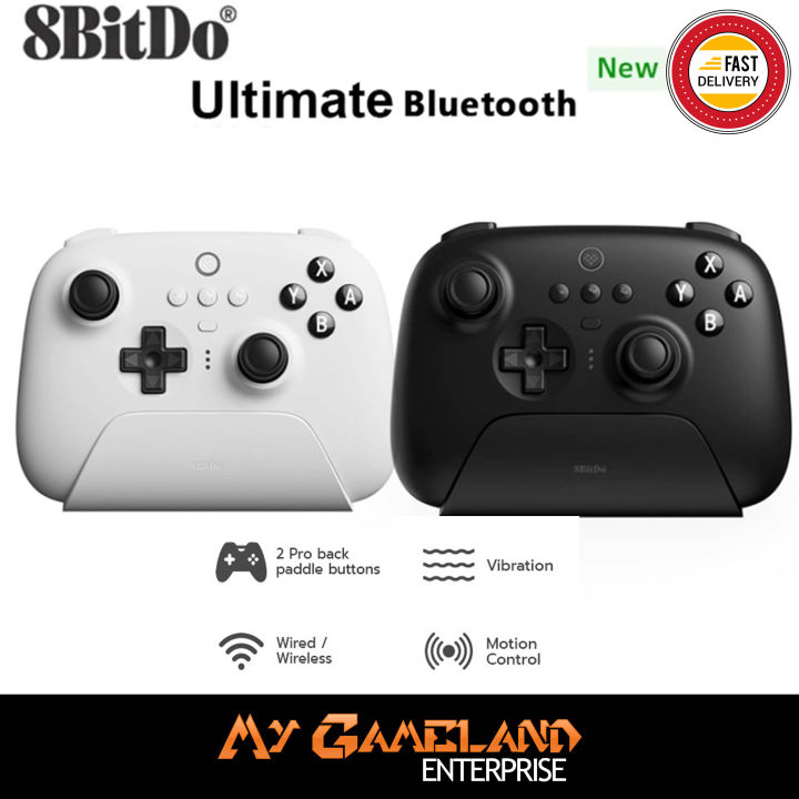 8Bitdo Ultimate Bluetooth Wireless Controller + Charging Dock ...