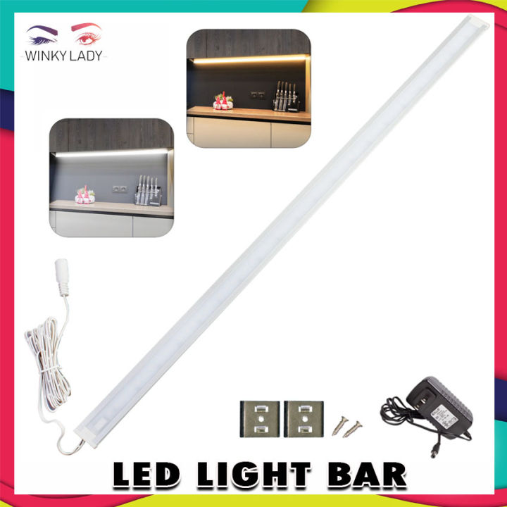 USB LED Light Bar USB Rigid Led Strip 35CM 5W Hard Bar Light Recharge ...