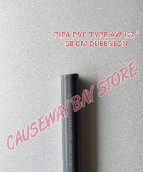 PIPA (pipa pvc) 1/2 AW QUEENLON 50 CM | Lazada Indonesia
