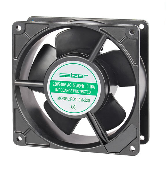 Salzer PD120M-220 Blower Fan 120 x 120 x 38 mm AC Axial Fan with Metal ...