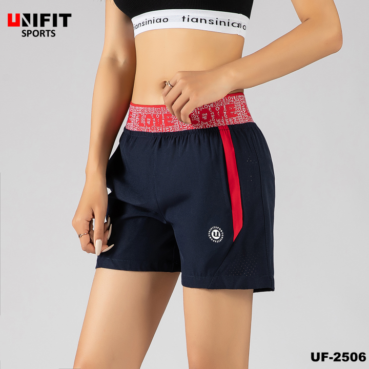 UNIFIT Women's Dri-Fit Training Shorts Jogging Fitness Sports Shorts UF-2506 | Lazada PH
