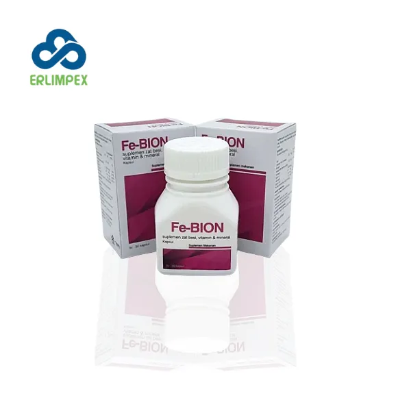 Fe BION / Fe-BION Suplemen Vitamin Zat Besi Anemia Original Erlimpex ...