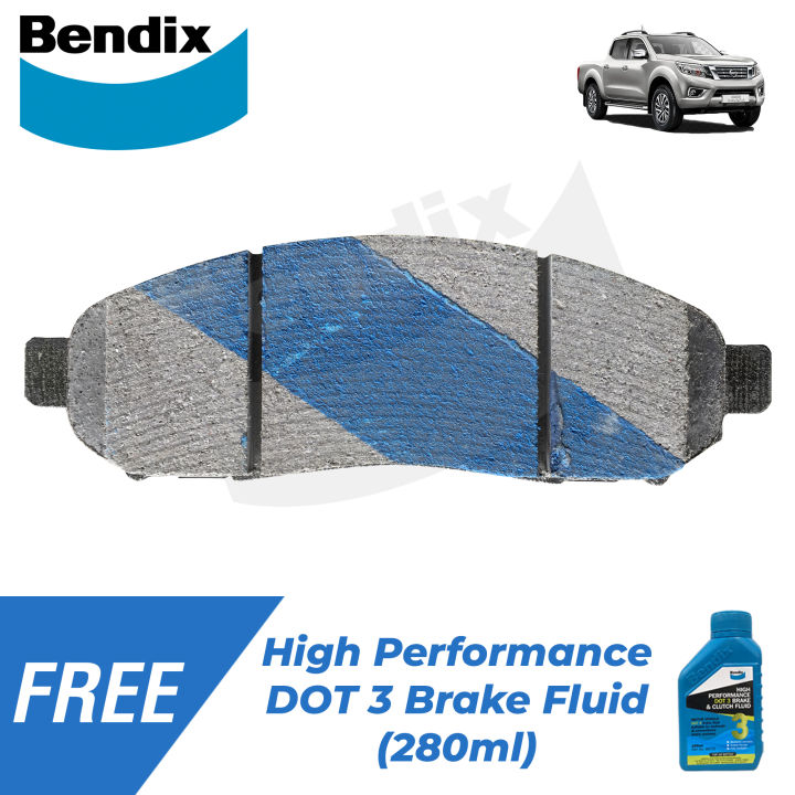Bendix Brake Pads 4WD DB1835 Front Set for Nissan Frontier Navara 2007-2014 | Lazada PH
