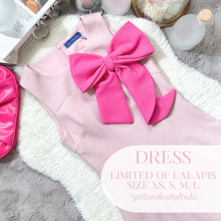 LA - 141 มินิเดรสโบว์วี่LALAPIS | Lazada.co.th