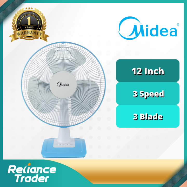 Midea 12 Inch Table Fan MF-12FT17NB MF 12FT17NB | Lazada