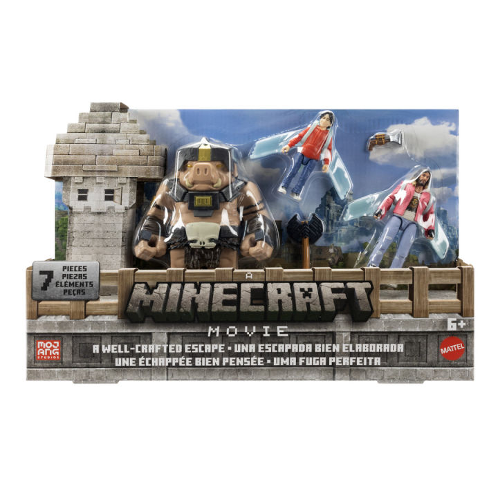 Minecraft Movie Core Scale 4" - 3 Figure Pack *New Arrival * | Lazada ...