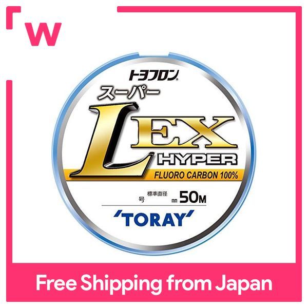 Toray (TORAY) Line Toyofuron Super L EX Hyper No. 5 50m Transparent | Lazada