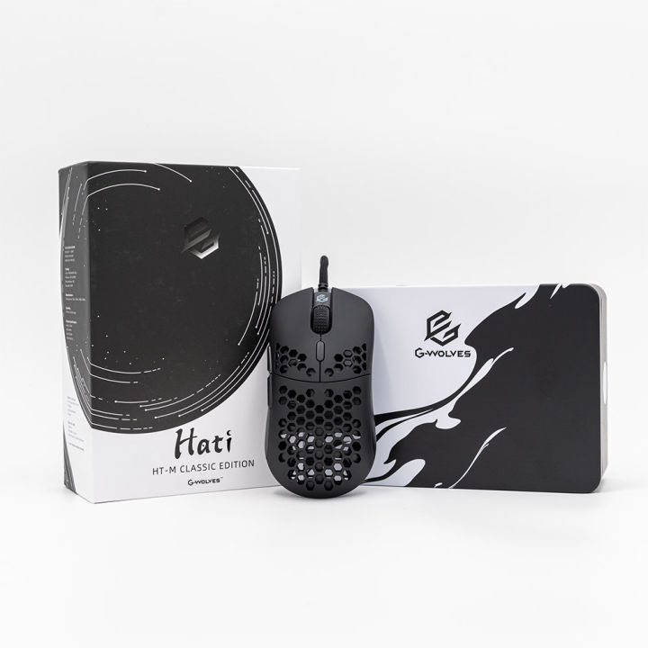 G-wolves Hati Ultra Lightweight Honeycomb Design Wired Gaming Mouse ...