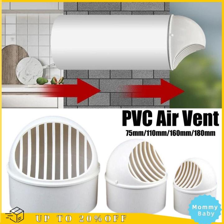 STYLISH HA PVC Air Vent White Half Spherical Exhaust Grille Cover ...