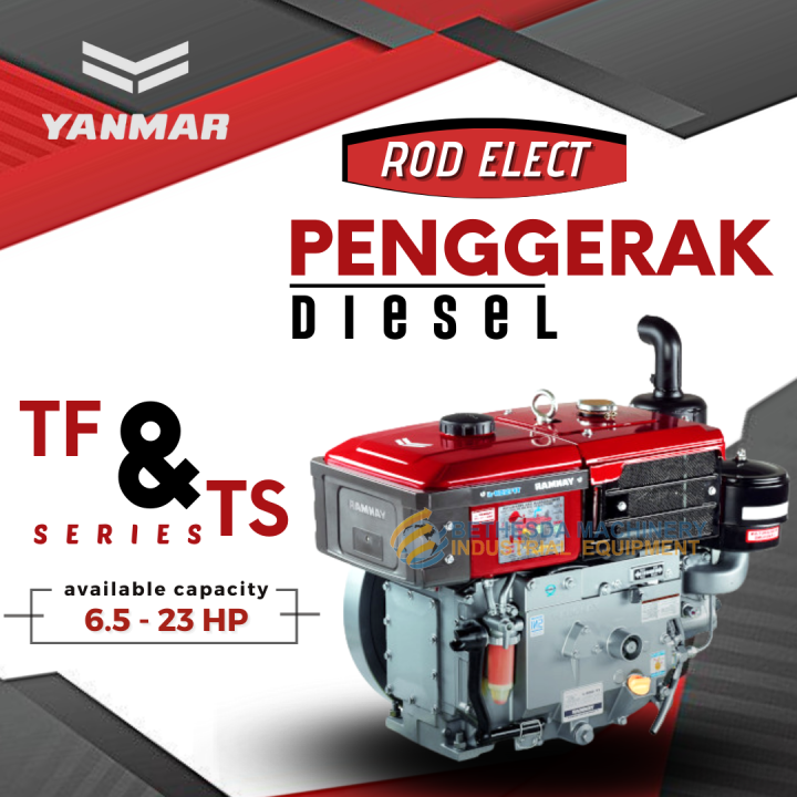 YANMAR TF 115 mesin penggerak 15.5 HP electric 19HP 23 Hp | Lazada ...