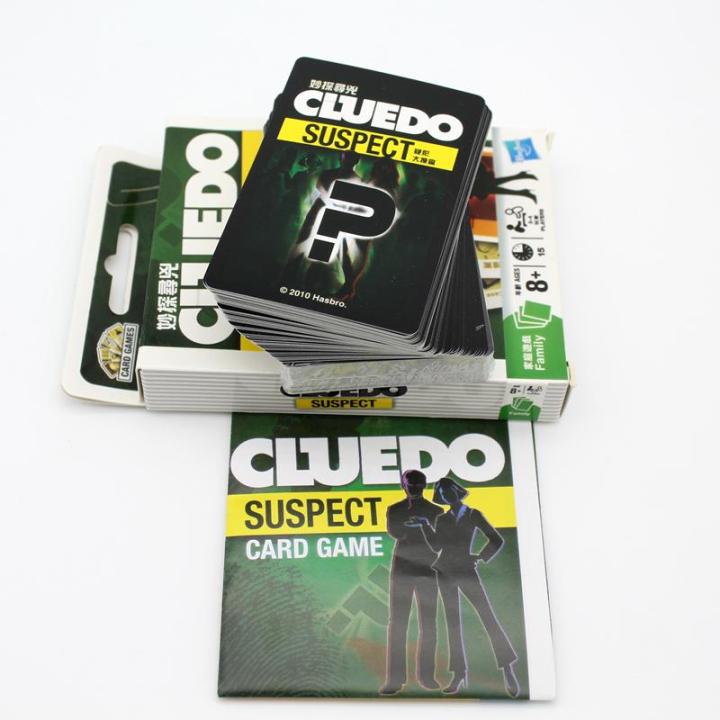 CLUEDO Suspect Detective Crime Card Game Party Game | Lazada PH