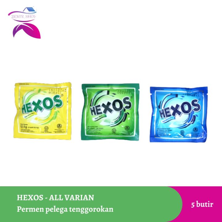 Hexos Mint Permen Pelega Tenggorokan - Sachet | Lazada Indonesia