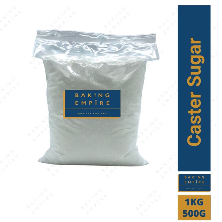 Caster Sugar/Gula kastor 500g/1kg | Lazada