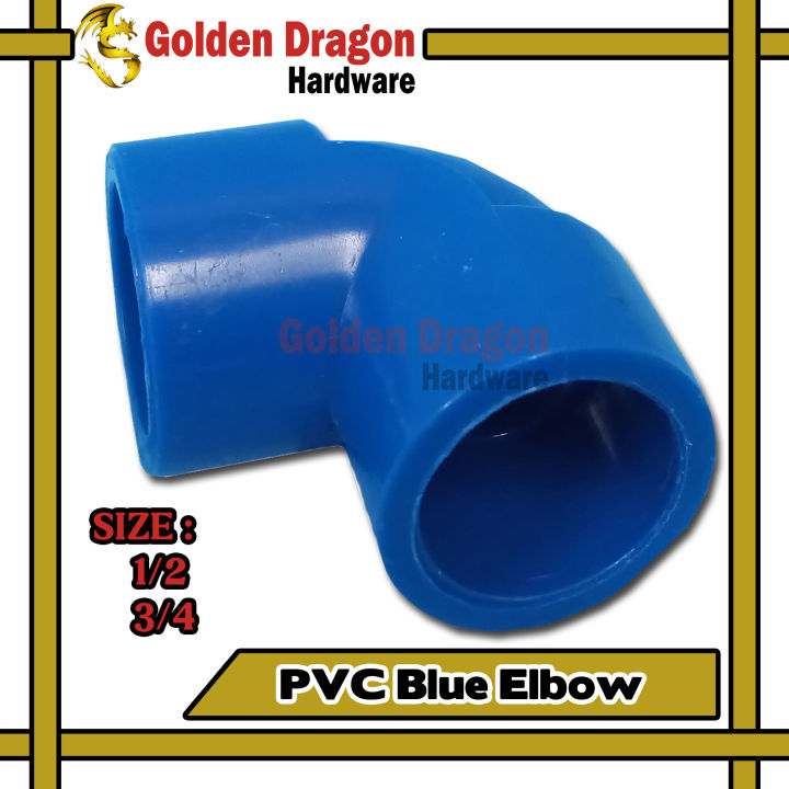 (1/2 , 3/4) PVC Elbow without Thread | Lazada PH