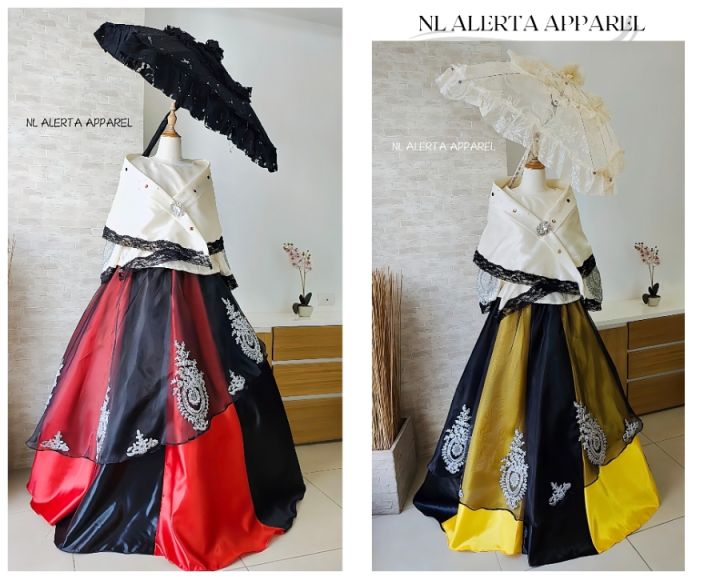 MODERN FILIPINIANA MARIA CLARA BARONG | Lazada PH