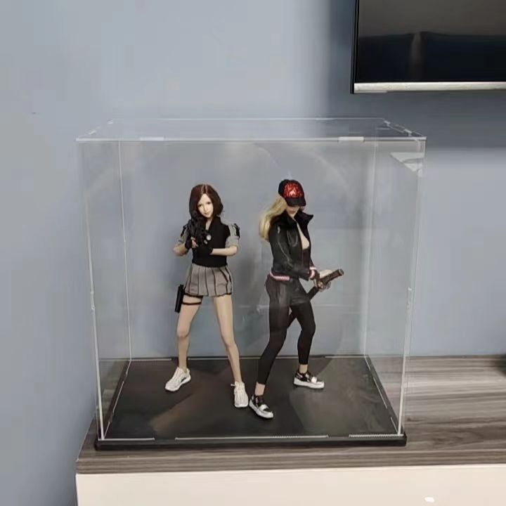 Large Lego display box custom-made hand-made doll model acrylic dust ...