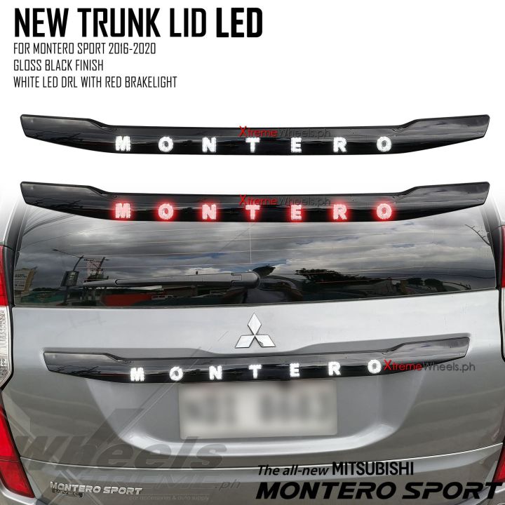 Montero 2016 to 2025 LED TRUNK LID / REAR Bumper Trunklid COVER LED ...