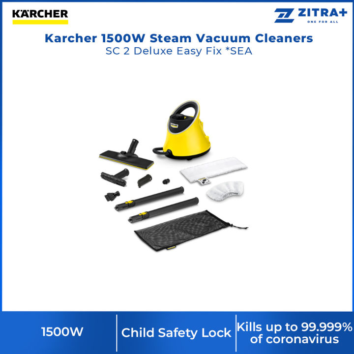 Karcher 1500W Steam Vacuum Cleaners SC 2 Deluxe Easy Fix *SEA | Child ...