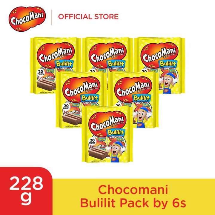 Chocomani Bulilit Pack Chocolate x6 | Lazada PH