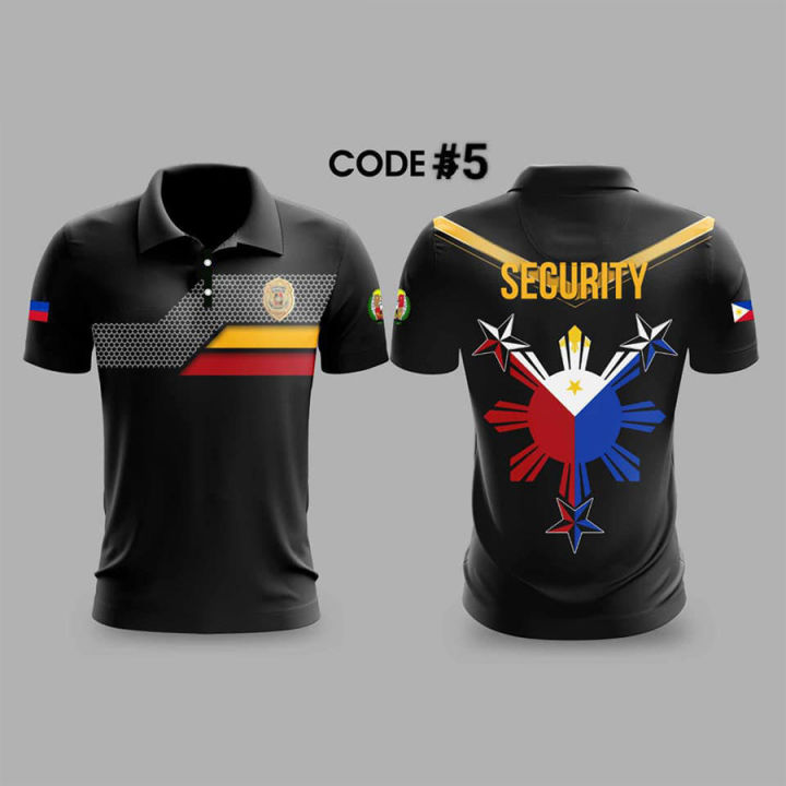 JERSEY SECURITY FULL PRINTING POLO SHIRT POLO SHIRT T SHIRT 3D Shirt ...