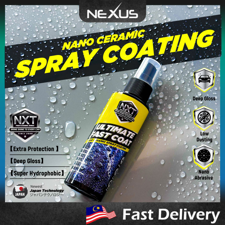 NXT Ultimate Fast Coat Spray Ceramic Coating Glass Coating Quick ...