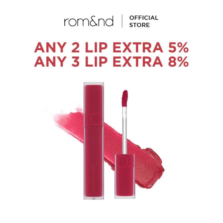 ROMAND Blur Fudge Tint [Oveeer Shade] - [5 Color to Choose] | Lazada