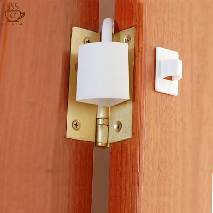 1/2Pcs Anti Pinch Hand Hanging Door Stopper Plastic Cabinet Lock ...