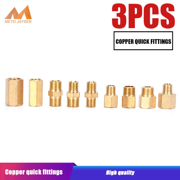 Nẹp đồ kim khí 3 cái PCP Pump đồng đầu kép đầu cắm đực đầu nối khớp nối ...
