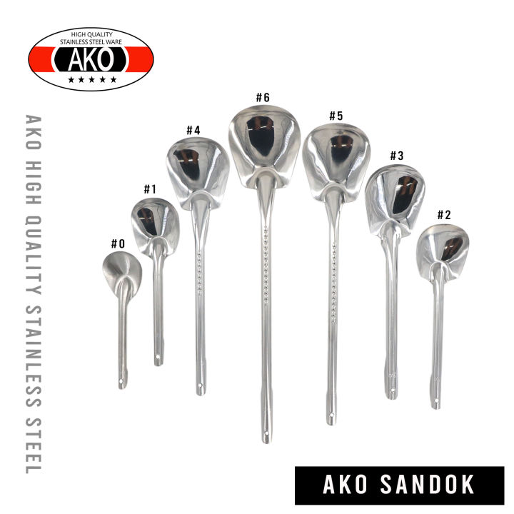 AKO SANDOK Stainless Ladle | Lazada PH