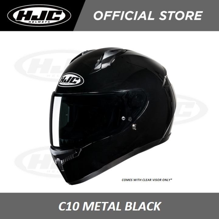 HJC Helmets C10 Metal Black | Lazada PH
