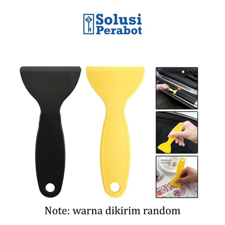 Scraper Alat Pasang Stiker SP / Scaper Kape B Rakel Kaca Film Lem Wall ...