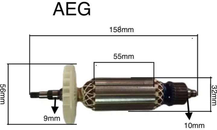 ARMATURE ROTOR ANCHOR REPLACEMENT OF AEG | Lazada PH