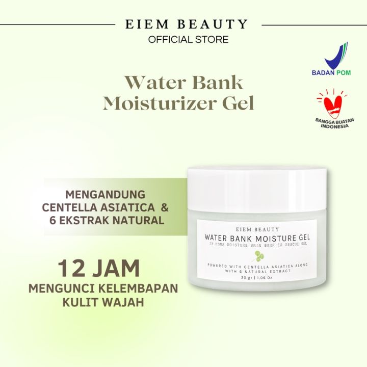 Eiem Beauty Water Bank Moisturizer | Lazada Indonesia