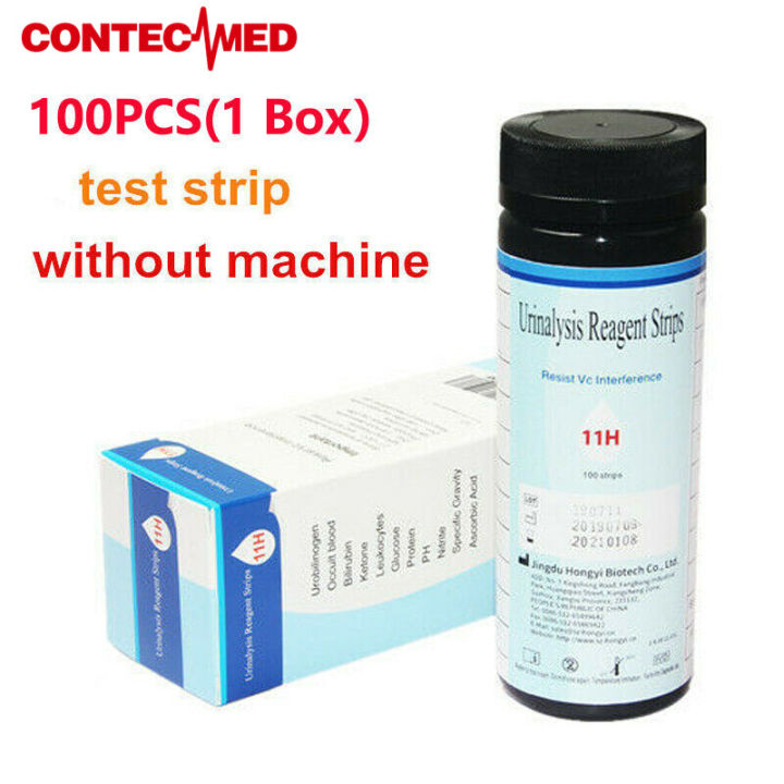 CONTECMED 100pcs Urine test strips Urinalysis reagent strips For ...