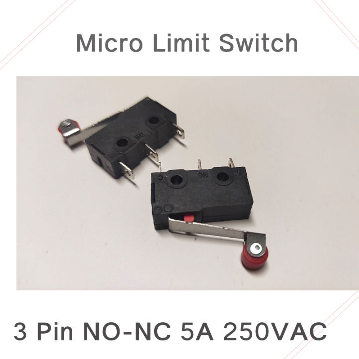 1 ชิ้น Micro Limit Switch, 3 Pin N/O N/C 5A 125 250VAC | Lazada.co.th